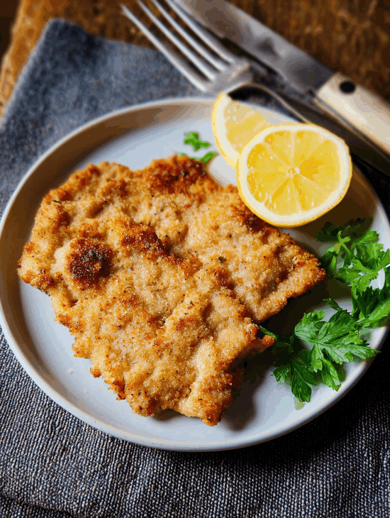 Schnitzel In Heissluftfritteuse